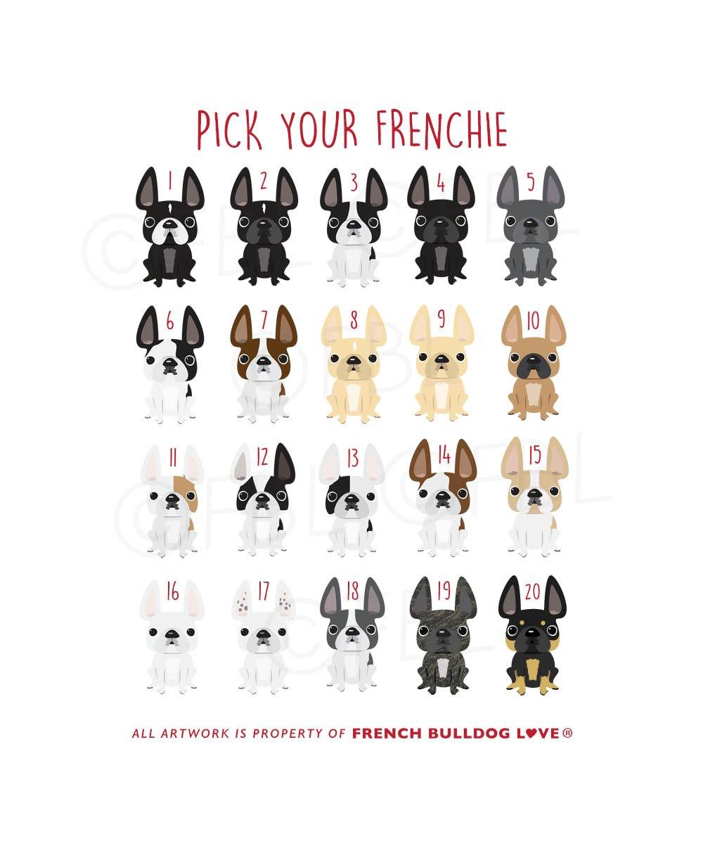 All You Need French Bulldog Greeting Card – French Bulldog Love