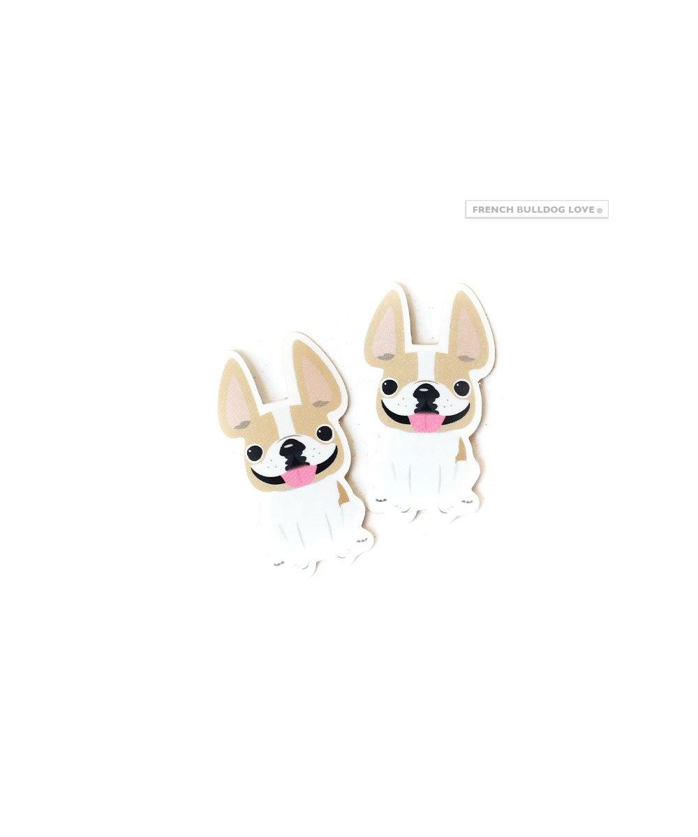 Itty Bitty Mini Stickers - Set of 2 - Frenchie #15 - Waterproof Vinyl ...